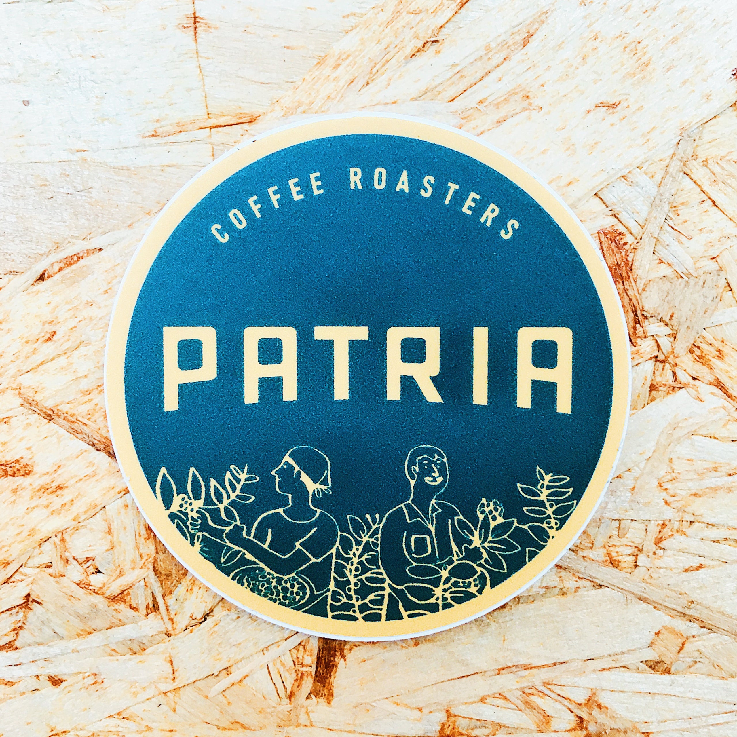 Round 2" Sticker | Patria Coffee Roasters